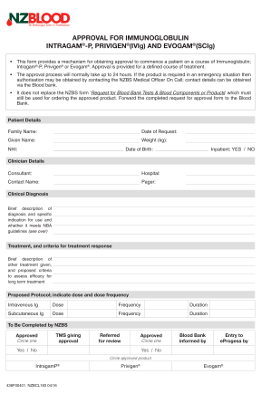 Capital & Coast DHB Blood Resource